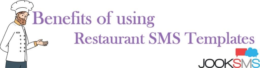 9 Types of SMS Templates For Restaurants - JookSMS